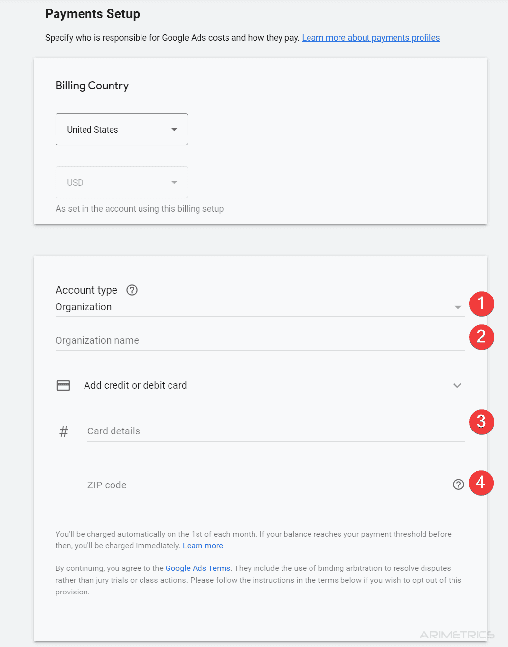 How to Create a Google Ads Account - Arimetrics