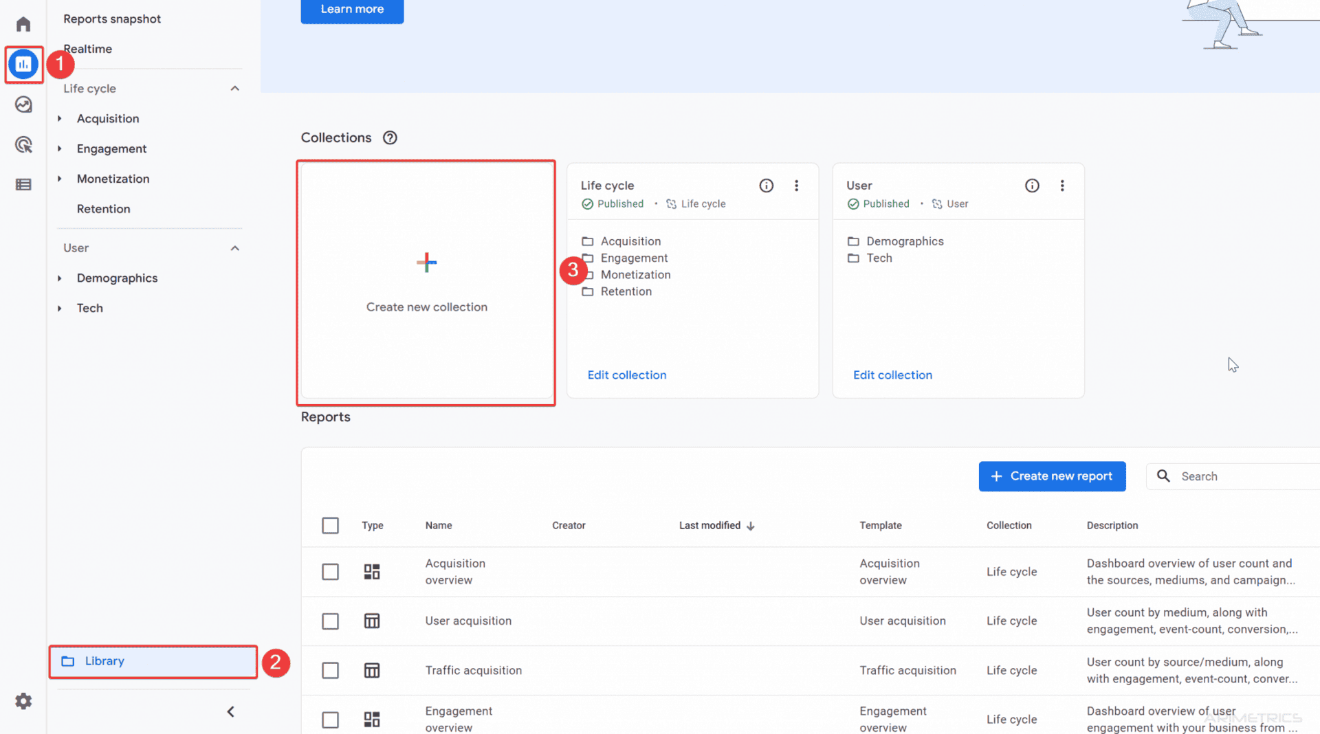 How to link and view Search Console data in GA4