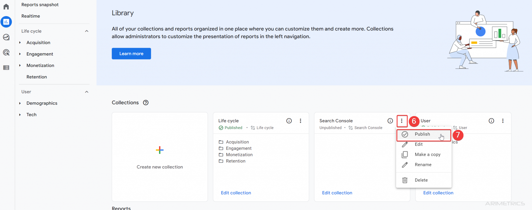 How to link and view Search Console data in GA4