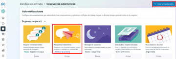 Cómo configurar respuestas automáticas en Meta