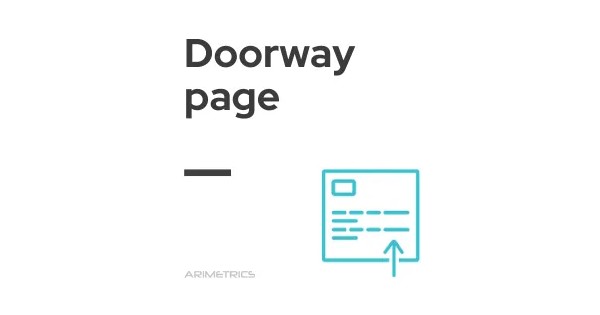 What is Doorway page - Definition, meaning and examples