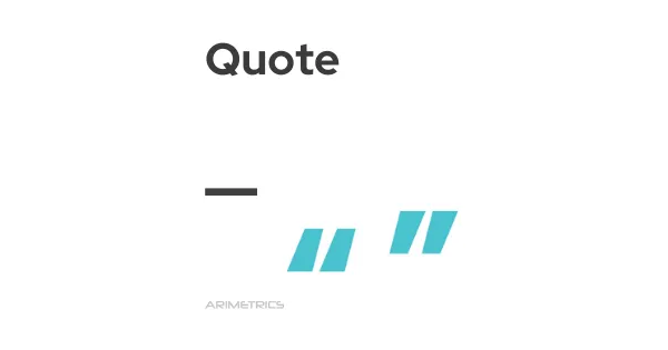 What is a quote - Definition, meaning and examples