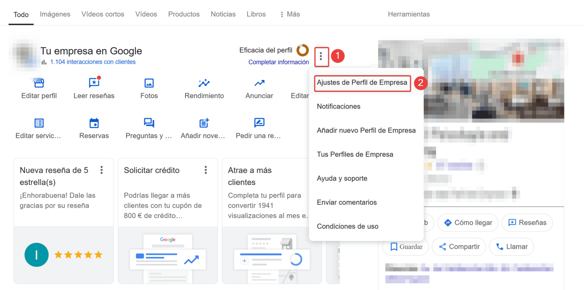 Crear etiquetas en Google My Business (GMB) - Arimetrics